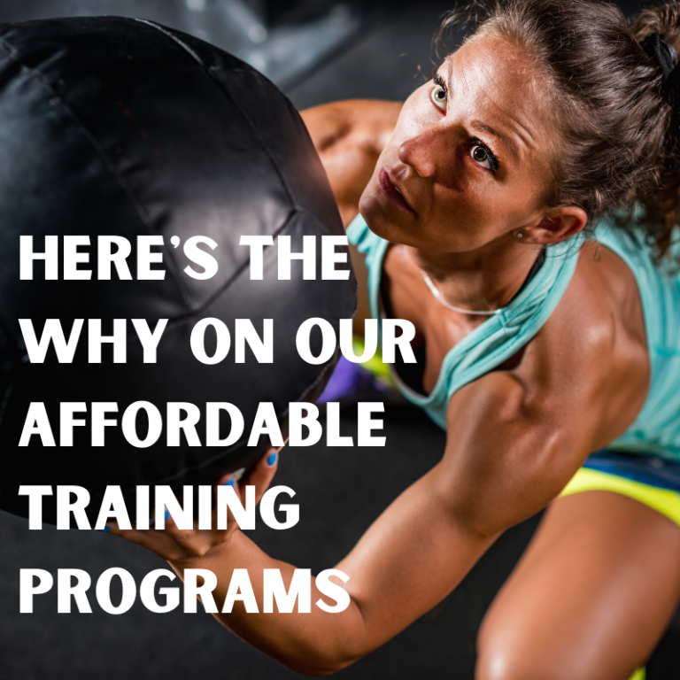 The Why On Our Downloadable Training Programs