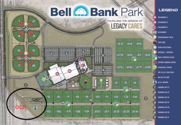 OCR by Legacy Sports at Bell Bank Park